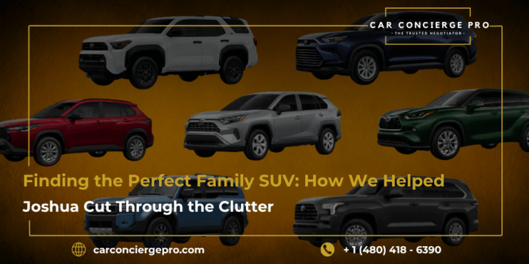 Finding the Perfect Family SUV: How Car Concierge Pro Helped Joshua Cut ...
