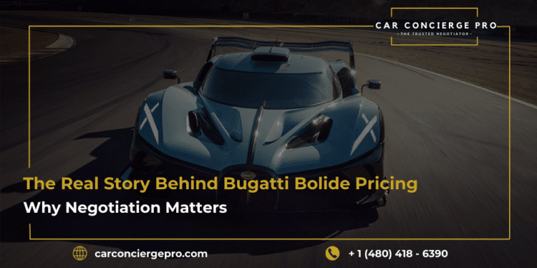 The Real Story Behind Bugatti Bolide Pricing and Why Negotiation ...